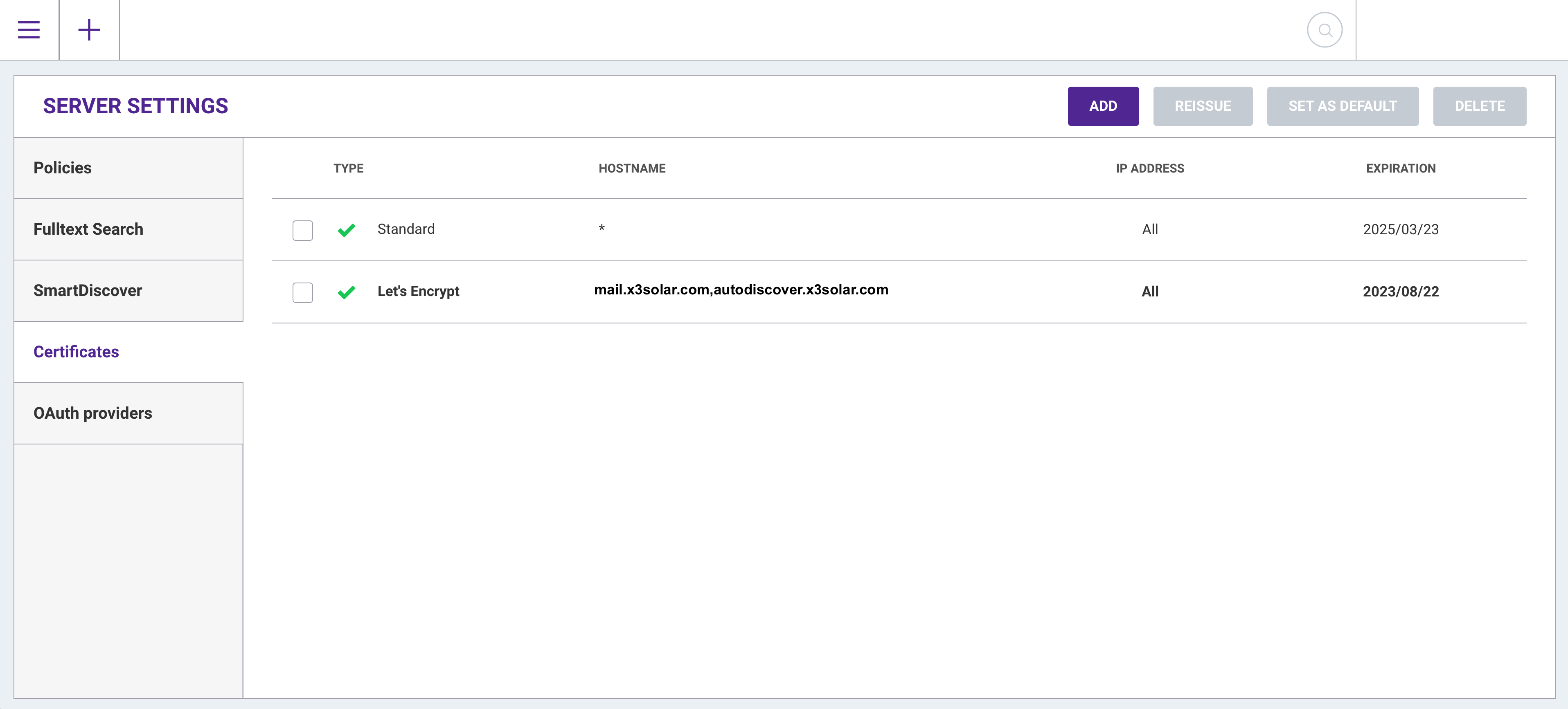 How to use Let's Encrypt certificate in IceWarp – IceWarp Help Center