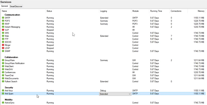 Useful logs to use and monitor in IceWarp – IceWarp Help Center